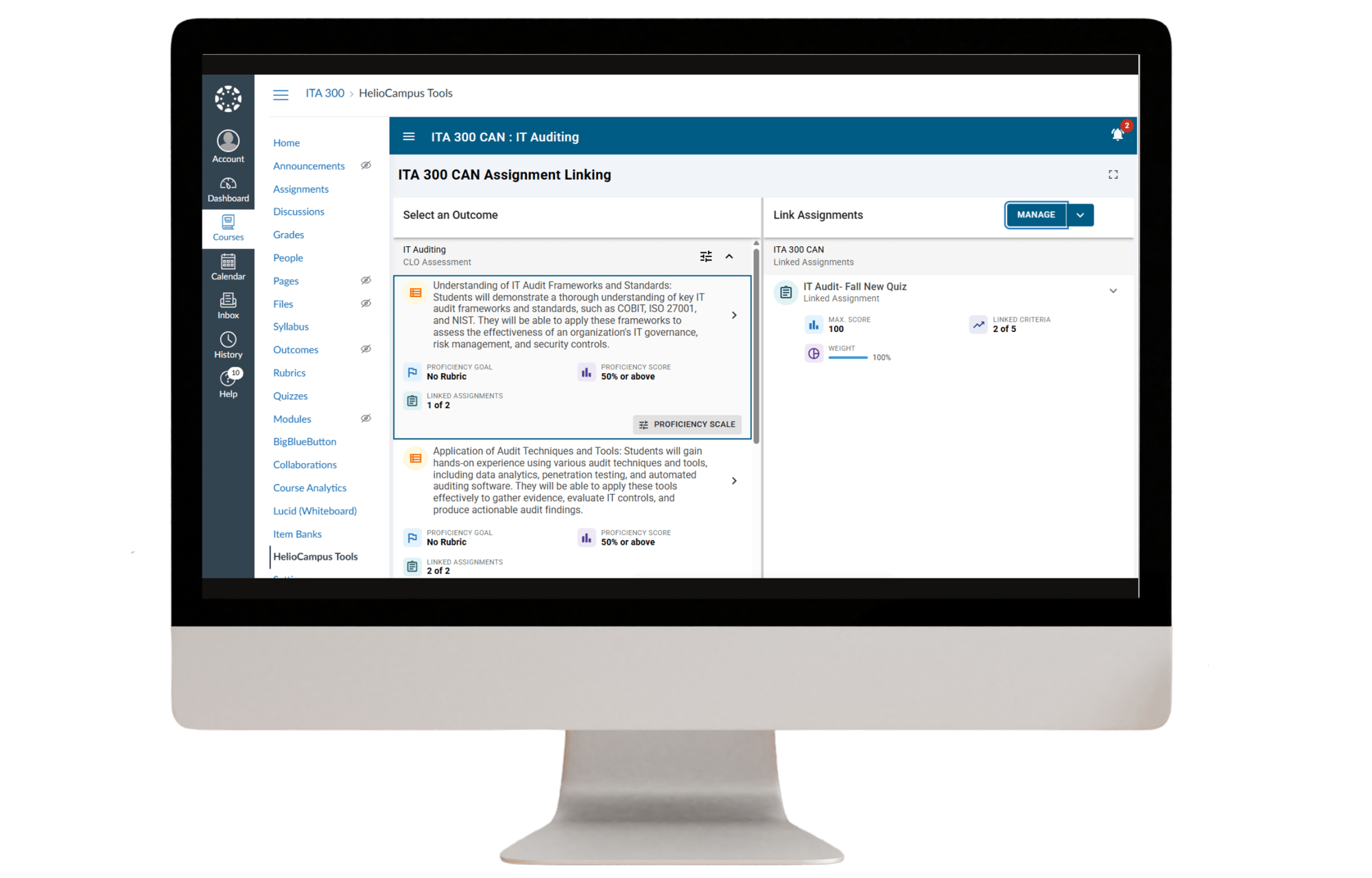 Outcomes Assessment Solution for Assessment Management | HelioCampus